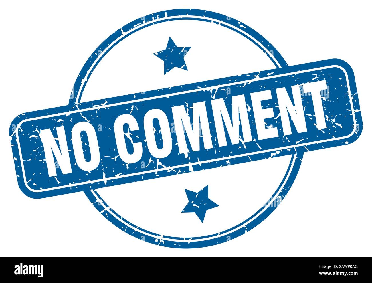 No comment stamp Stock Vector Images - Alamy