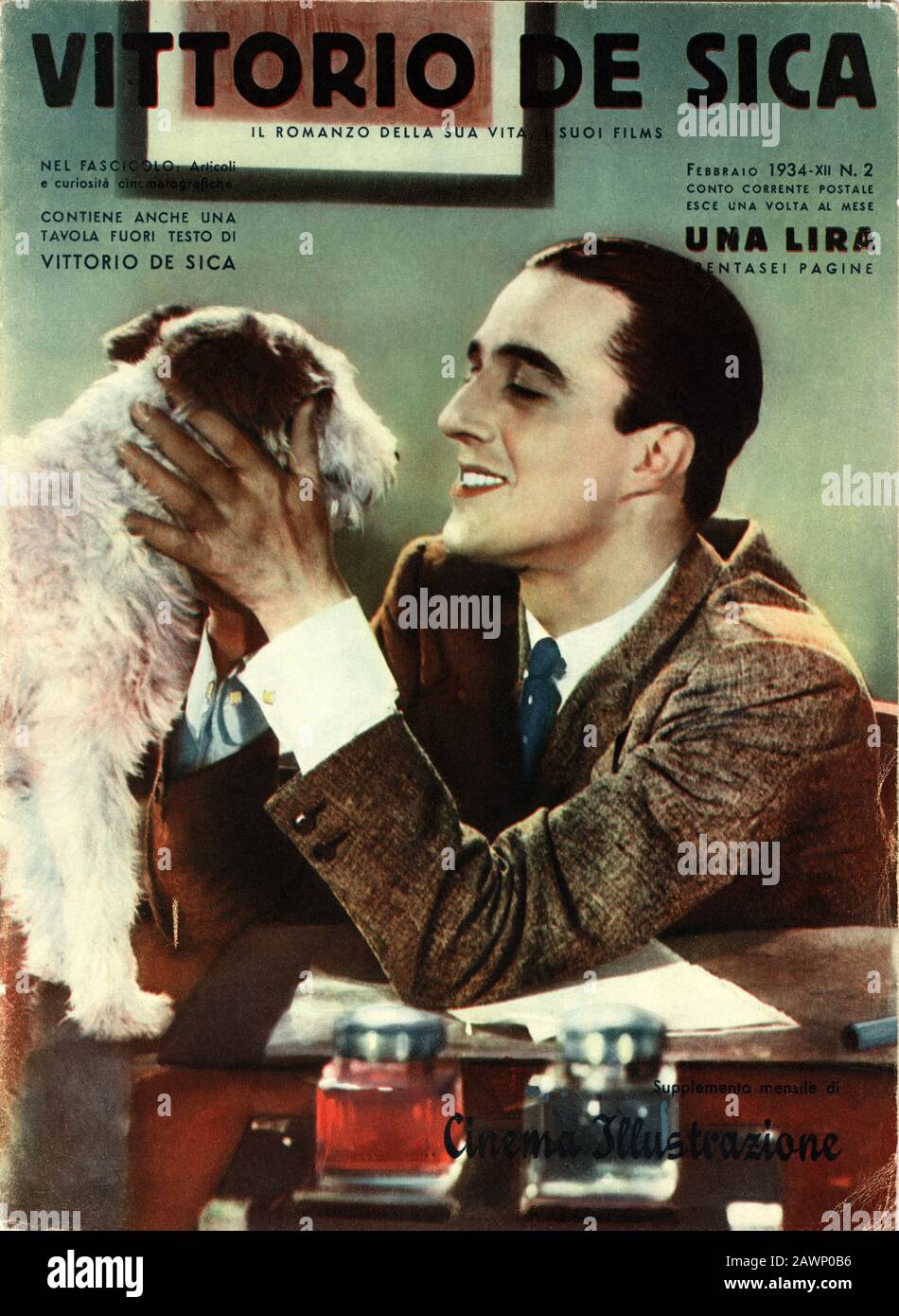 1934 , ITALY : The italian movie actor and director VITTORIO DE SICA ...