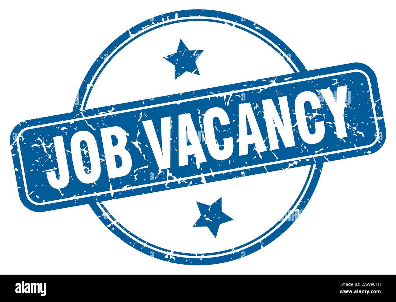 job vacancy stamp. job vacancy round vintage grunge sign. job vacancy ...