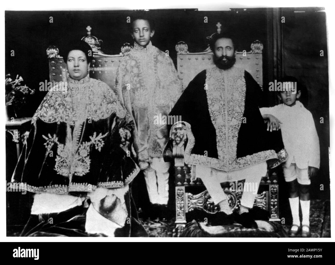 1930 , ERITREA , AFRICA: The Negus of Eritrea Emperor Hailé Selassié I ...