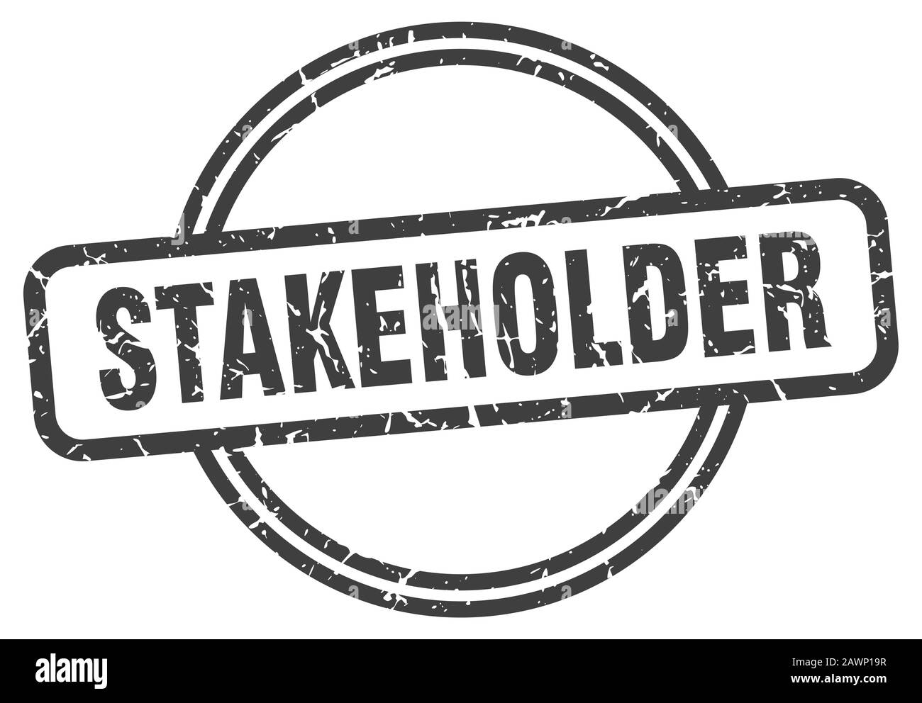 stakeholder stamp. stakeholder round vintage grunge sign. stakeholder ...
