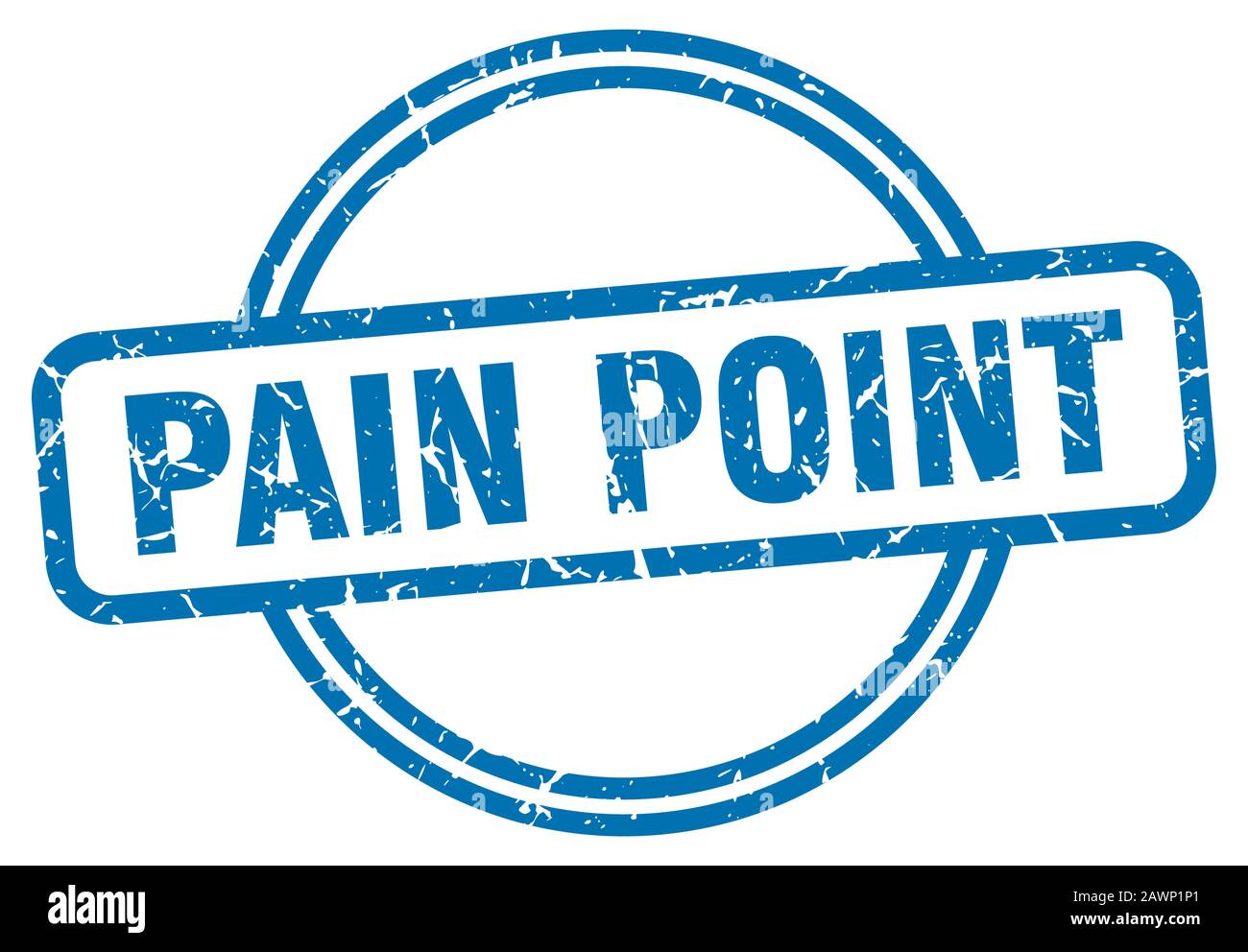 pain point stamp. pain point round vintage grunge sign. pain point ...