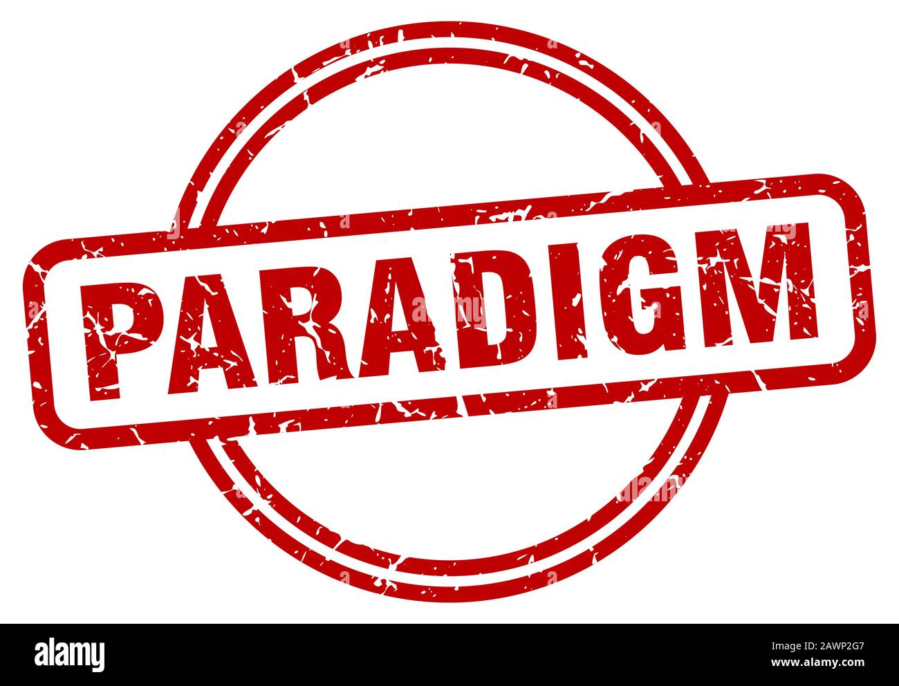paradigm stamp. paradigm round vintage grunge sign. paradigm Stock ...
