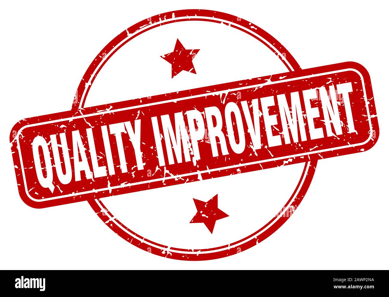 quality improvement stamp. quality improvement round vintage grunge ...