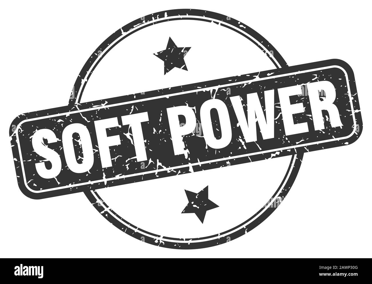 soft power stamp. soft power round vintage grunge sign. soft power ...
