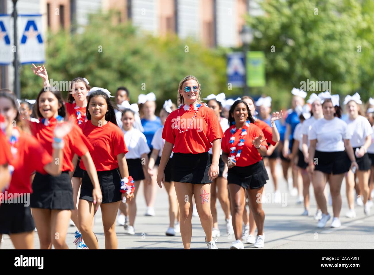 Arlington, Texas, USA - July 4, 2019: Arlington 4th of July Parade ...