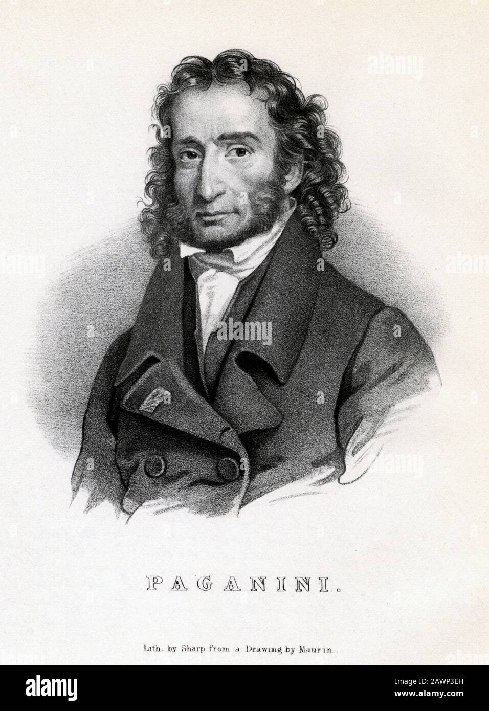 1831 , LONDON , GREAT BRITAIN : The celebrated italian virtuoso ...