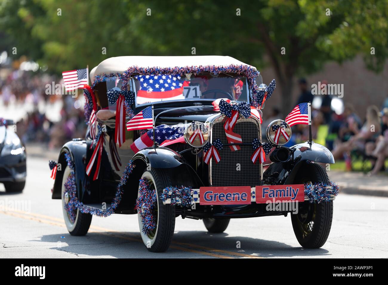 Arlington, Texas, USA - July 4, 2019: Arlington 4th of July Parade ...