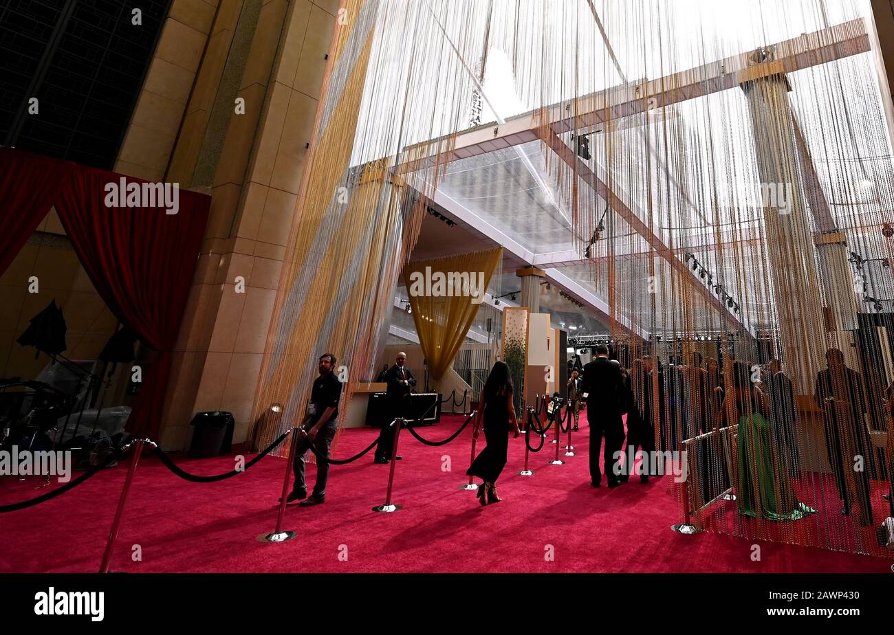 Guests on the red carpet at the 92nd Academy Awards held at the Dolby ...