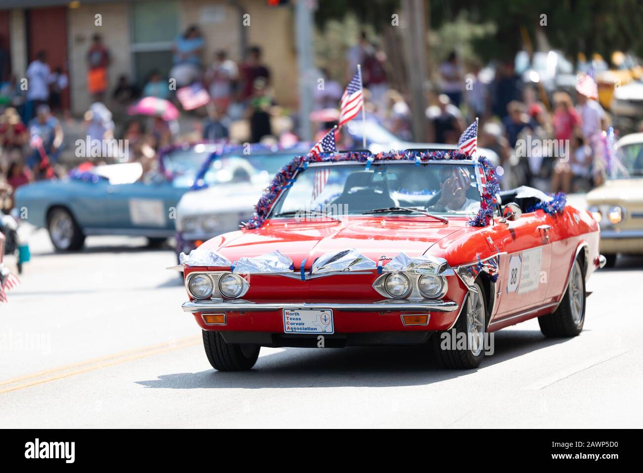 Arlington, Texas, USA - July 4, 2019: Arlington 4th of July Parade ...