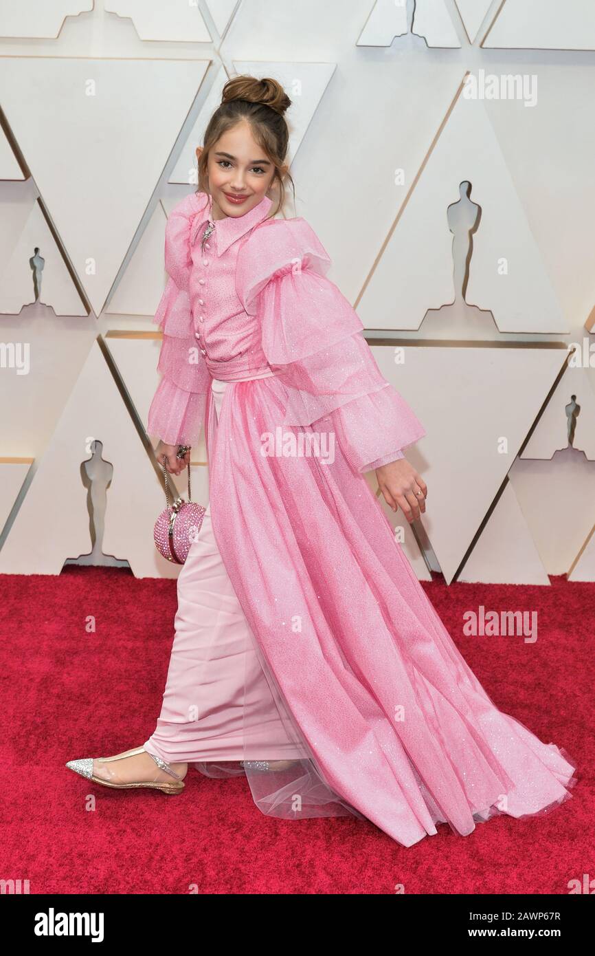 Julia Butters walking on the red carpet at the 92nd Annual Academy ...
