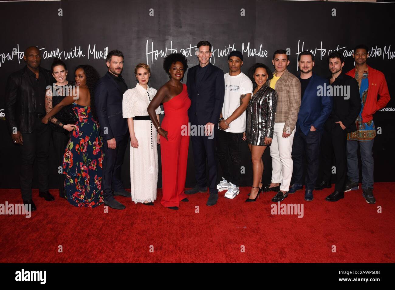 Hollywood, California, USA. 08th Feb, 2020. (L-R) Billy Brown, Aja ...