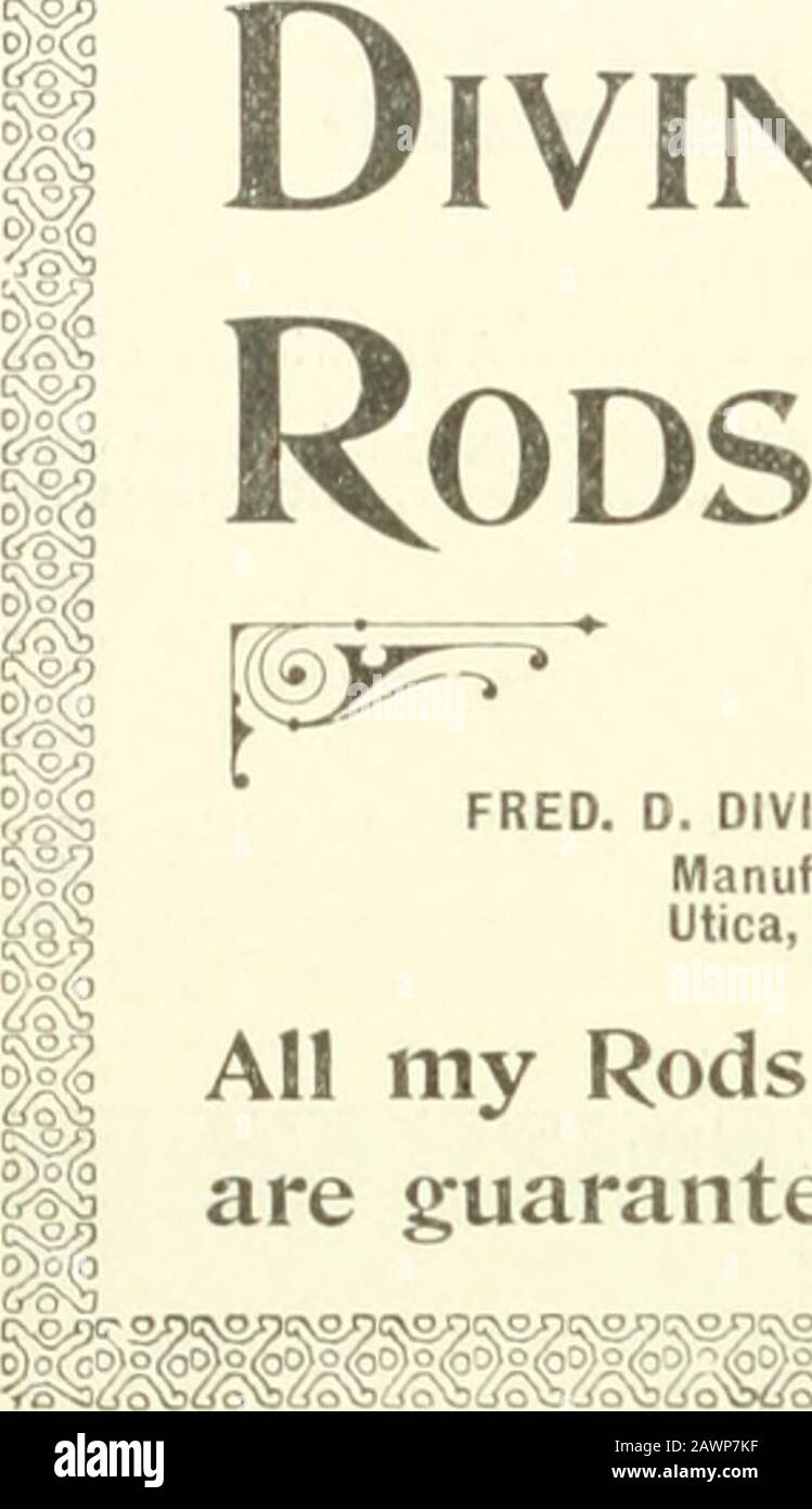 The American angler . IVINE. FRED. D. DIVINE. Manufacturer,Utica, N. Y ...