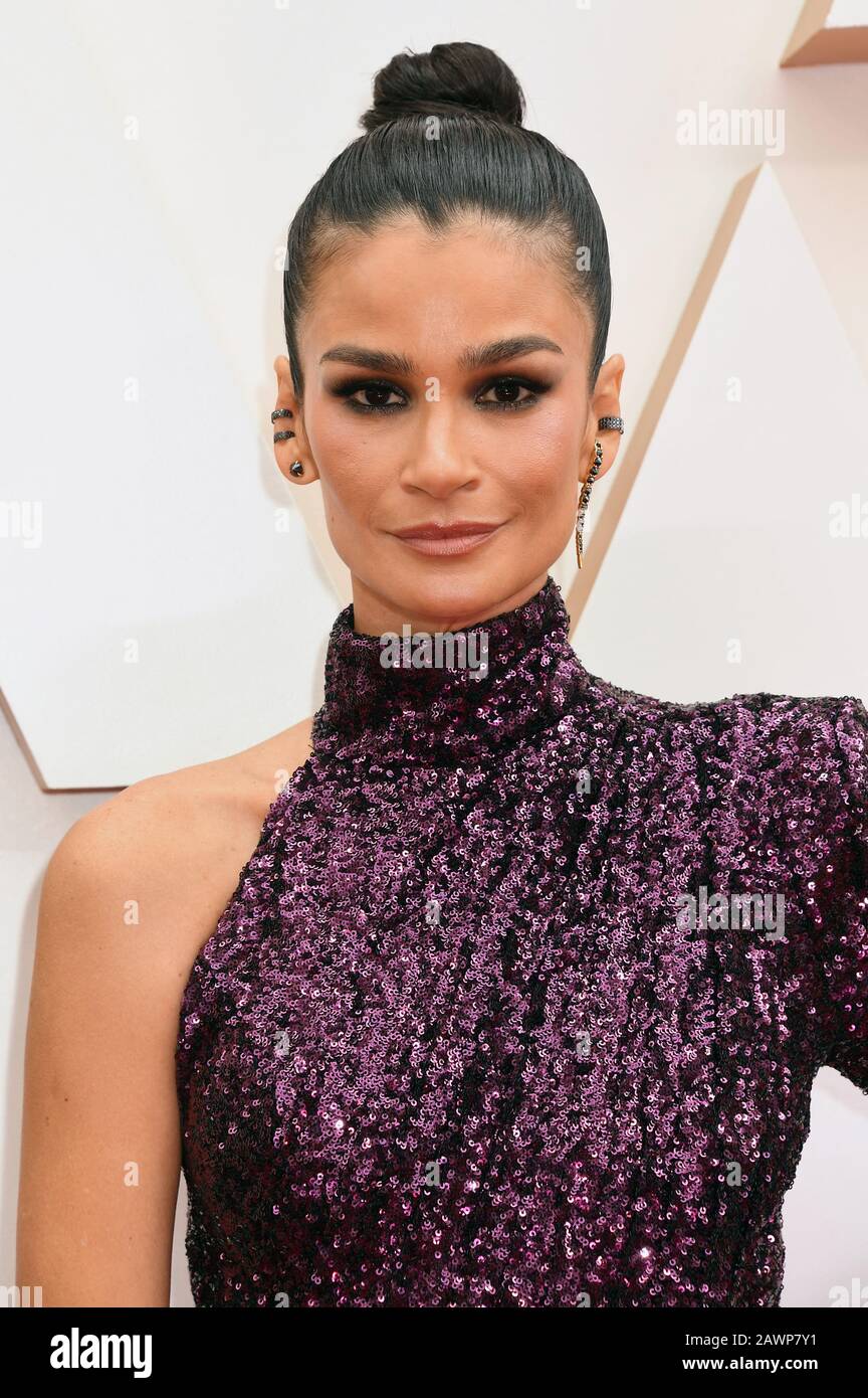 Caroline Ribeiro on the red carpet at the 92nd Academy Awards held at ...