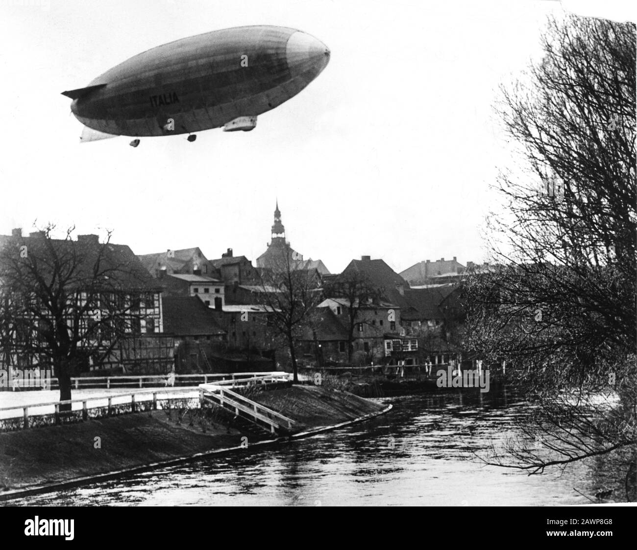 1928 , may , STOLP , Pomerania , GERMANY: The italian General UMBERTO ...