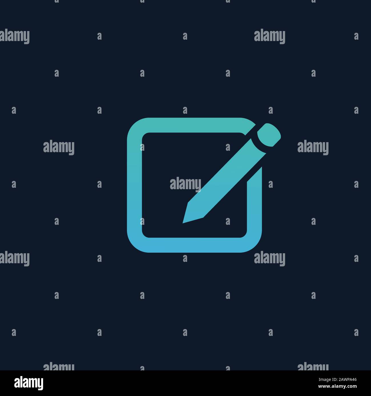 Compose email , mail or message icon for apps and websites. Stock ...