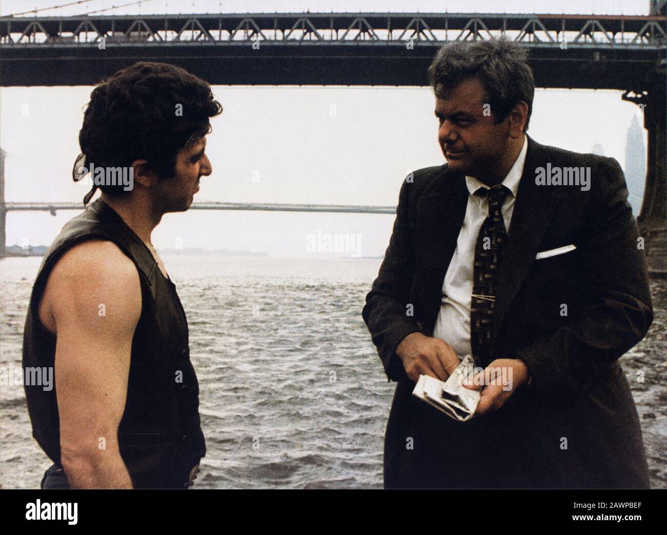 1980 , USA : AL PACINO with PAUL SORVINO in CRUISING by William ...