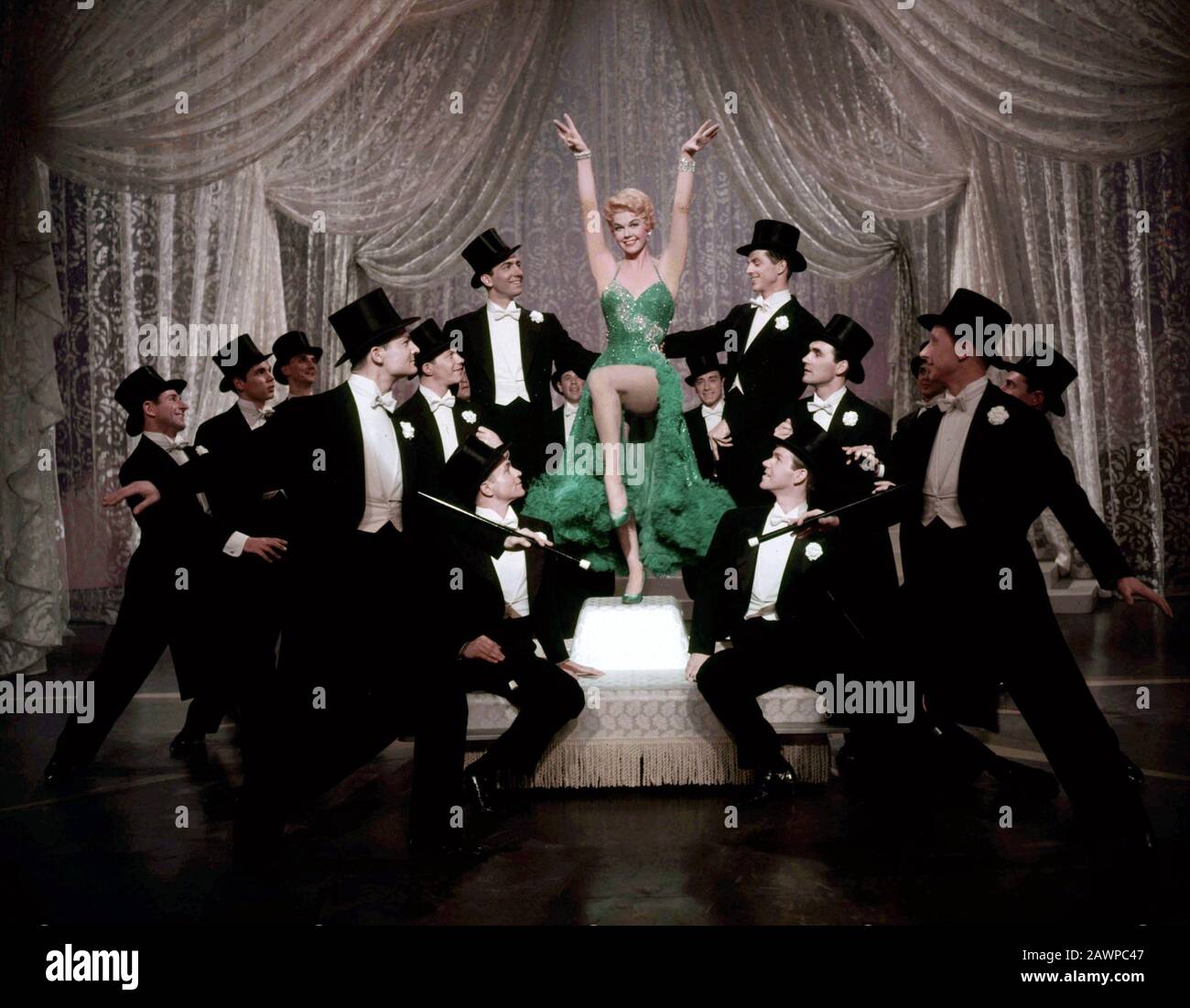 1955, USA : The actress and singer DORIS DAY ( born Doris Mary Ann ...