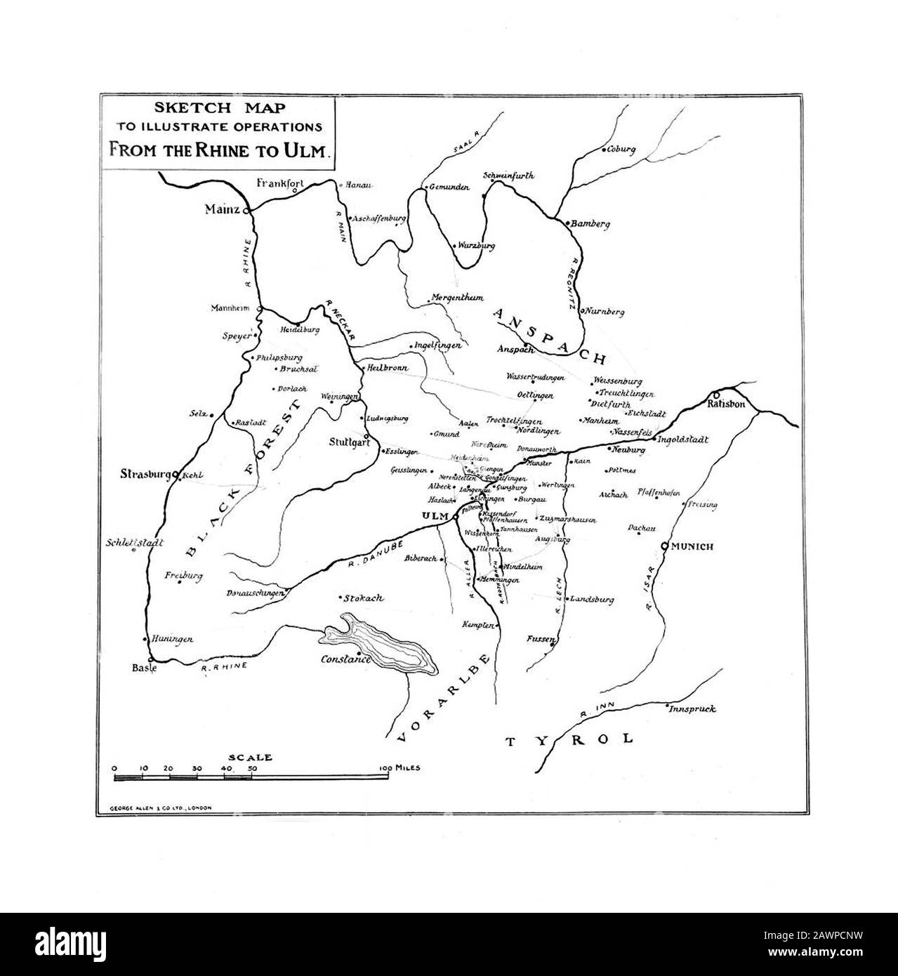 1821 map hi-res stock photography and images - Alamy