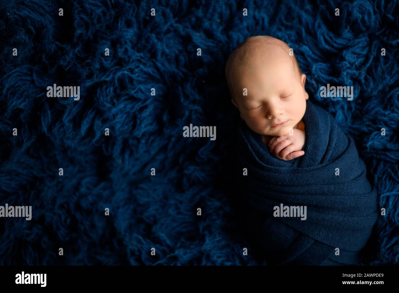 Newborn baby studio photography Stock Photo - Alamy