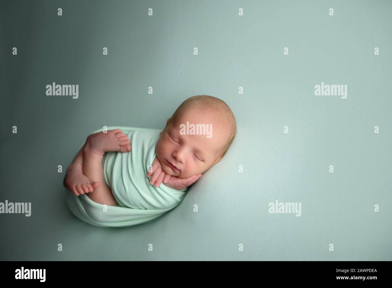 Newborn baby studio photography Stock Photo - Alamy
