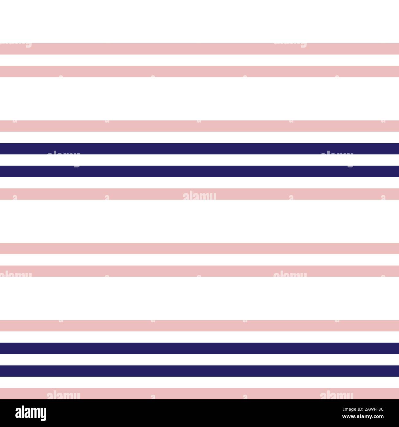 Colourful Classic Modern Stripe Pattern - This is a classic horizontal ...