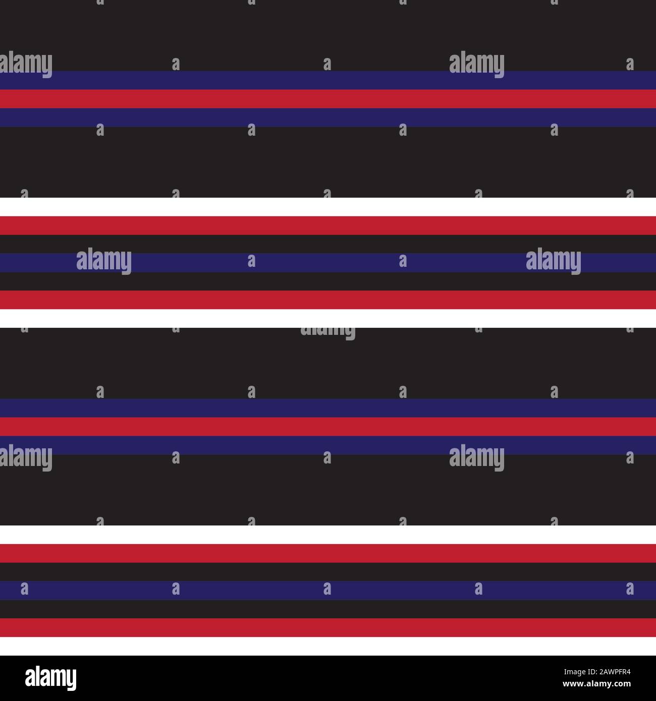 Colourful Classic Modern Stripe Pattern - This is a classic horizontal ...