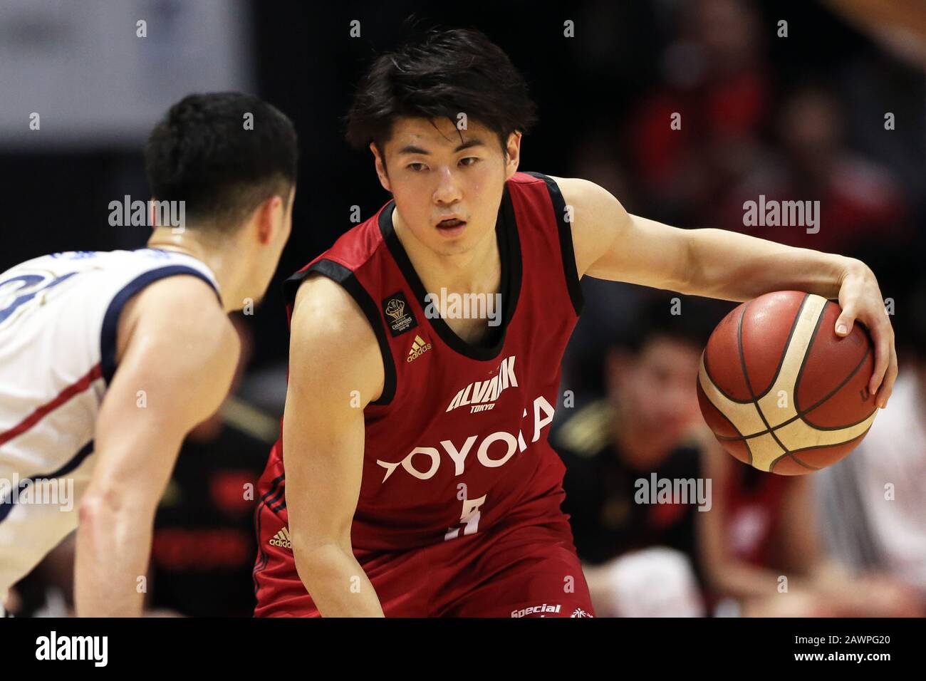 Tokyo, Japan. 9th Feb, 2020. Seiya Ando (Alvark Tokyo) Basketball : 2019-20 B.LEAGUE B1 game ...