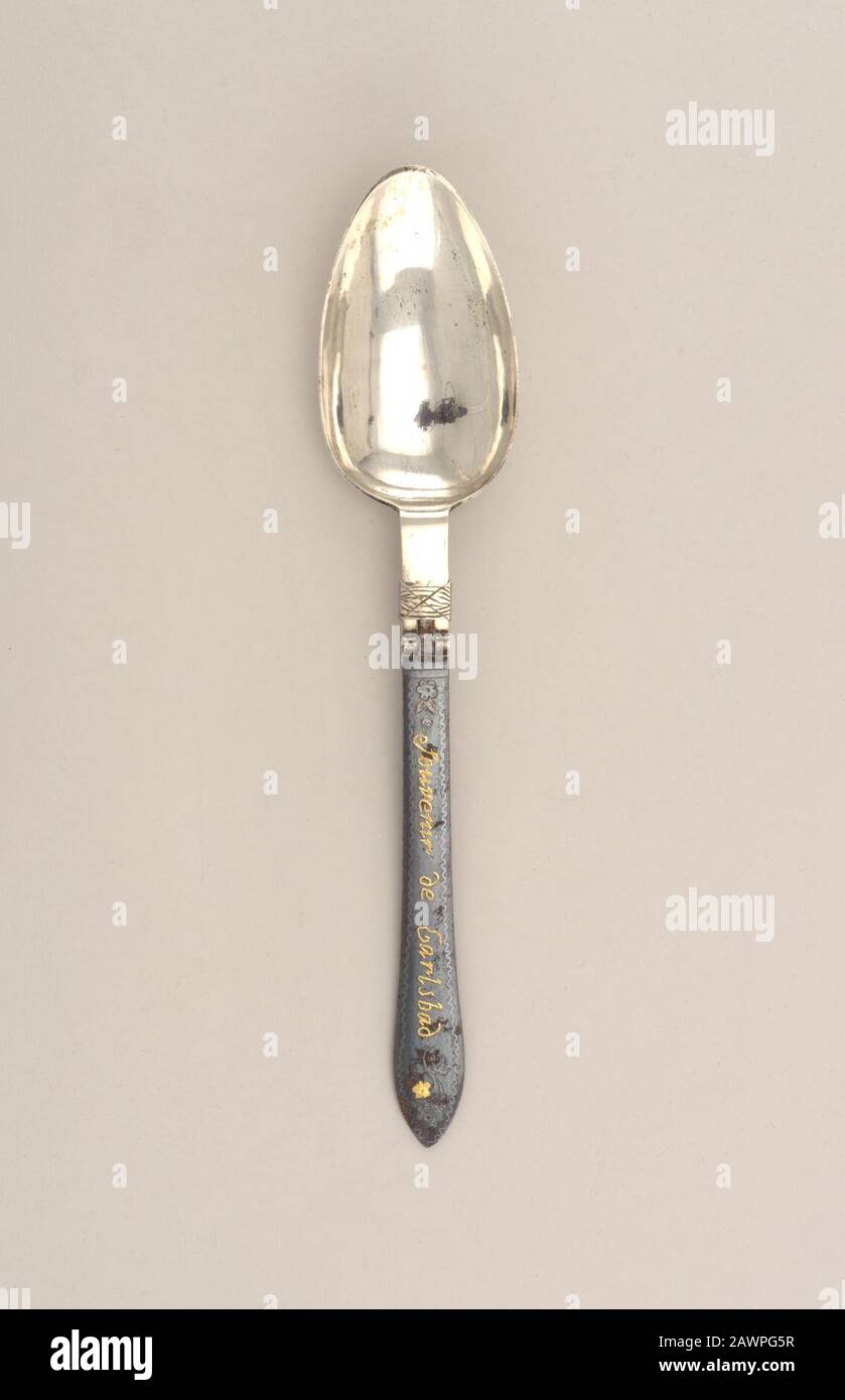 Folding Spoon (Germany), 1790–1800 Stock Photo - Alamy