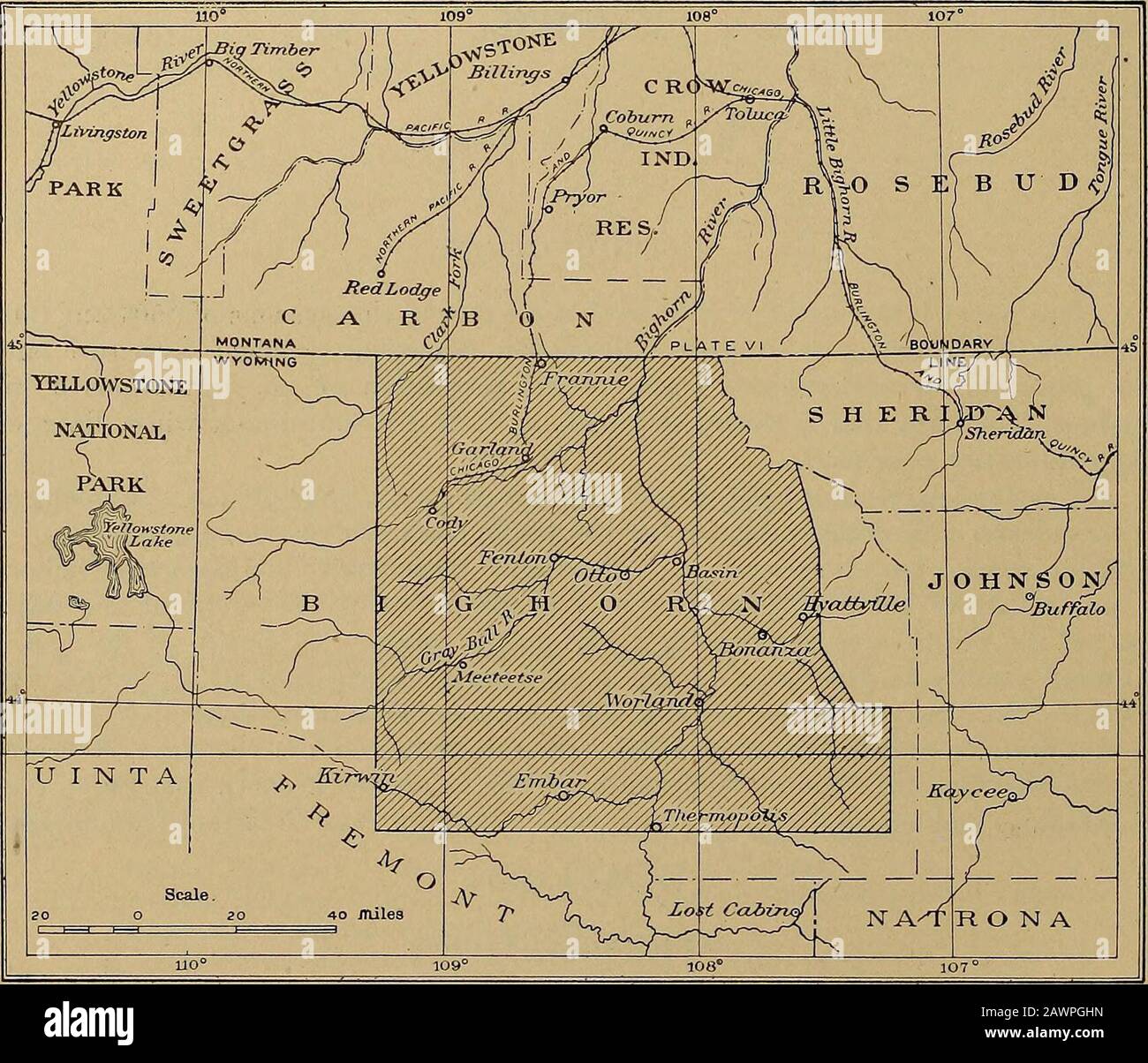 Bighorn basin mountain hi-res stock photography and images - Alamy