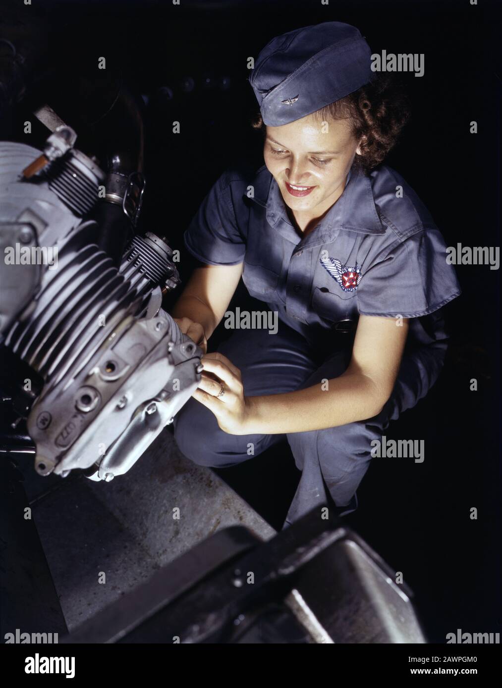 Mary Josephine Farley, Assembly and Repairs Department Mechanic ...