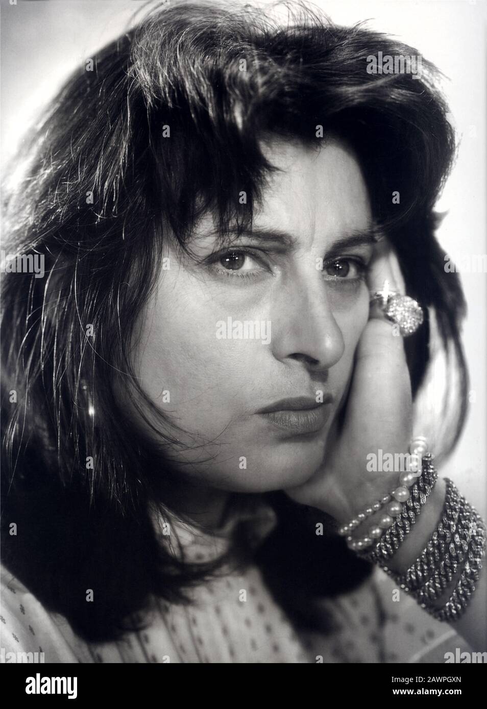 1955 , USA : The italian movie actress ANNA MAGNANI ( 1908 - 1973 ), in ...
