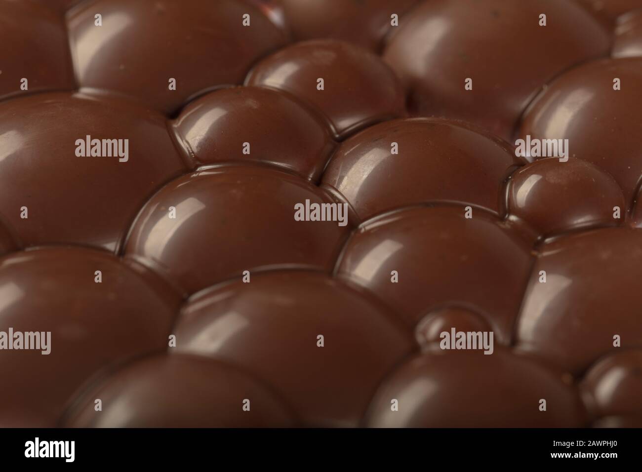 milk chocolate bar, chocolate popping (popcik) isolated on white ...