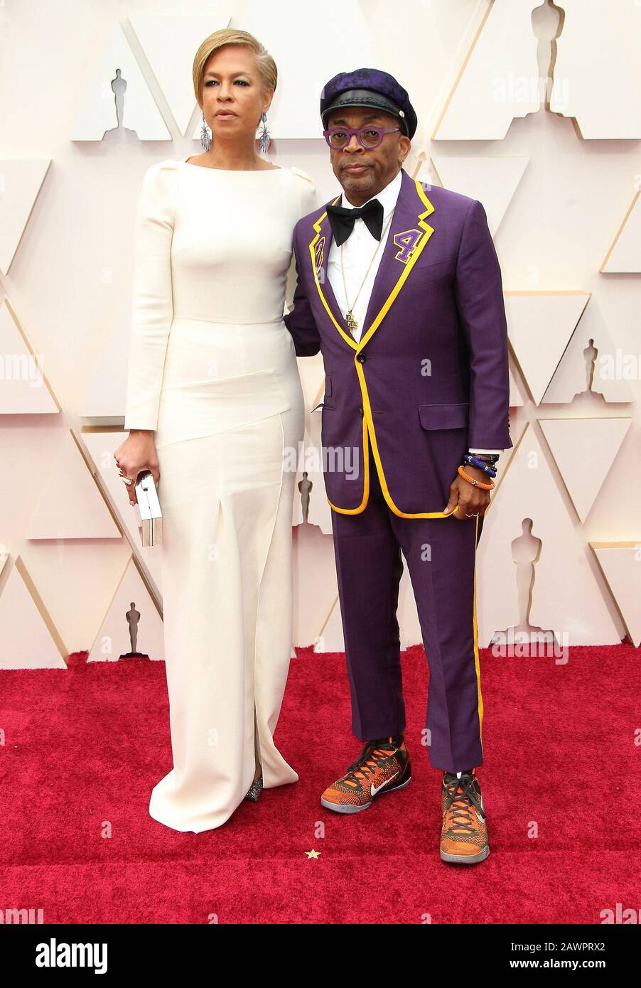 09 February 2020 - Hollywood, California - Spike Lee, Tonya Lewis Lee ...