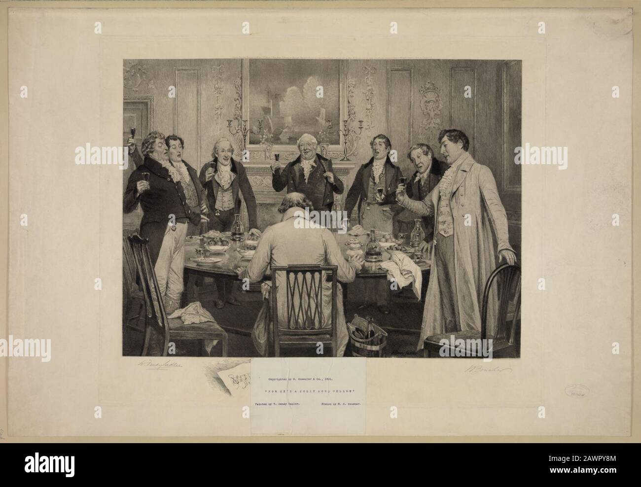 For he's a jolly good fellow Stock Photo - Alamy