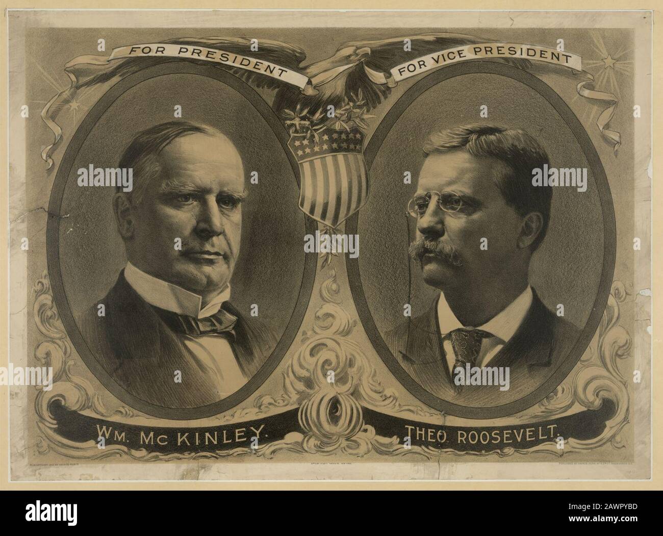 Mckinley roosevelt hi-res stock photography and images - Alamy