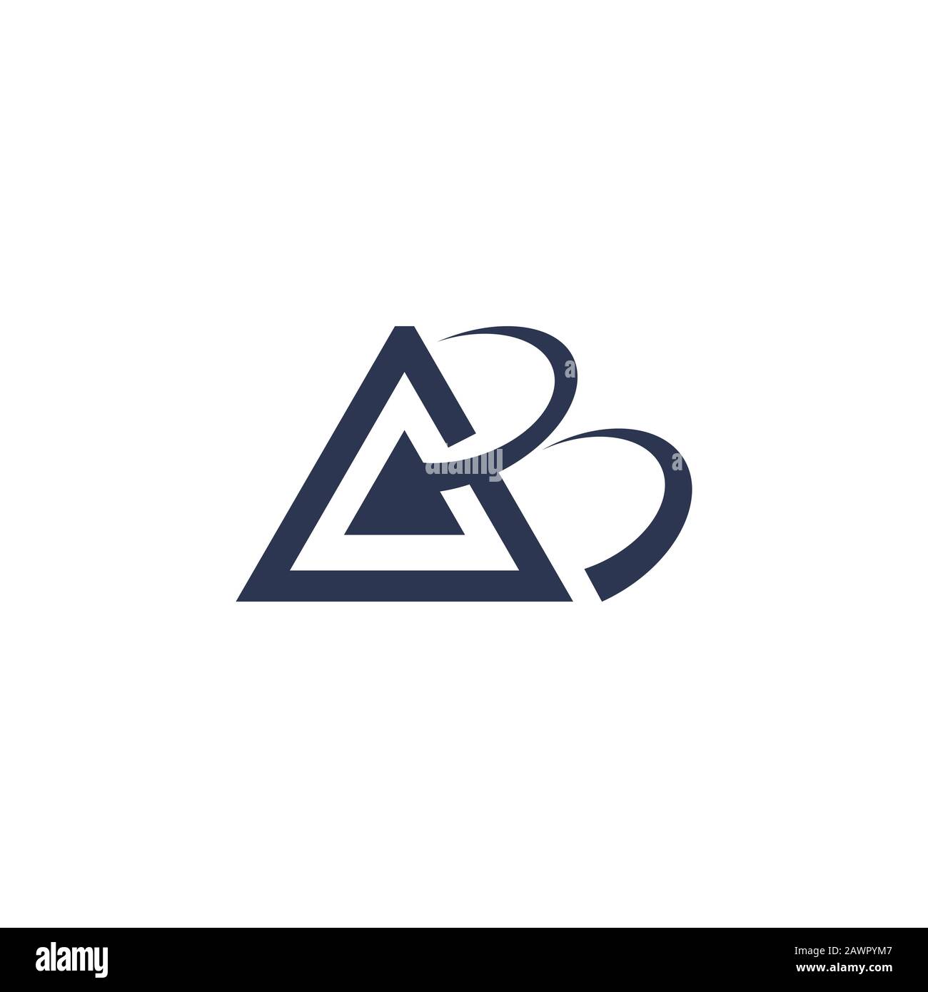 Vector initial letter a Cut Out Stock Images & Pictures - Alamy