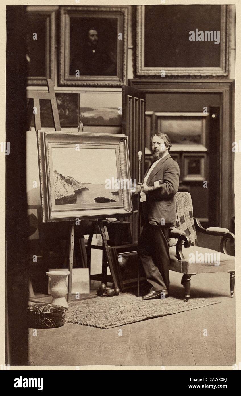 1870 ca , USA : The american painter JOHN FREDERICK KENSETT ( 1816 ...