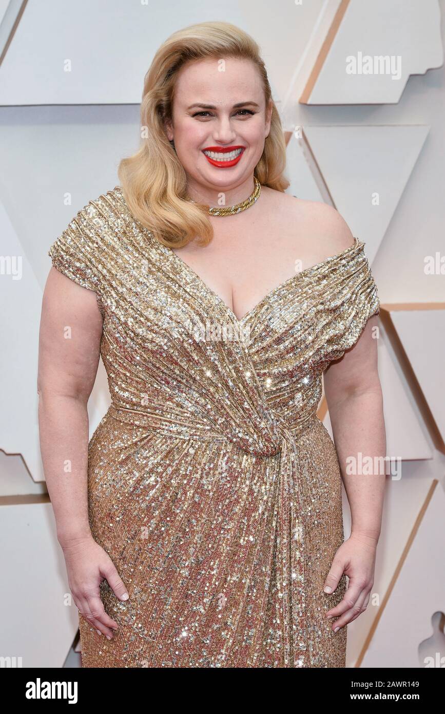 Rebel Wilson walking on the red carpet at the 92nd Annual Academy ...