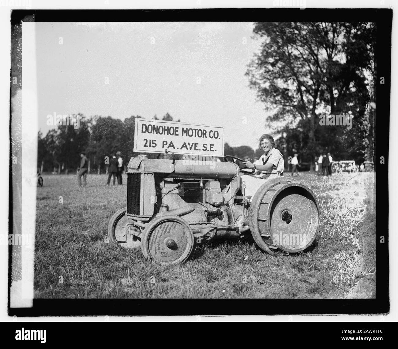 Ford tractor demonstration Stock Photo - Alamy