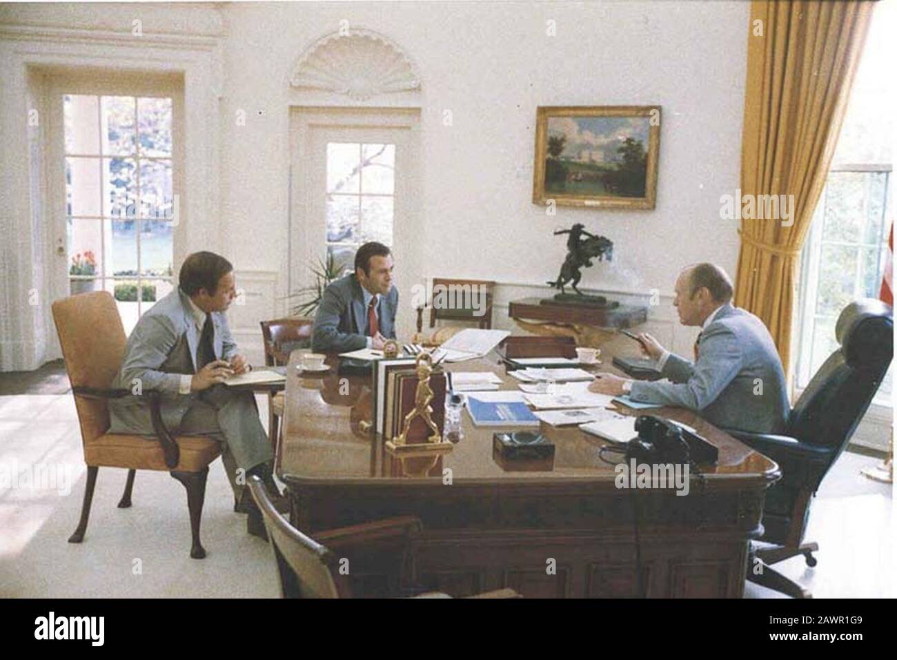 Ford Rumsfeld Cheney Stock Photo - Alamy