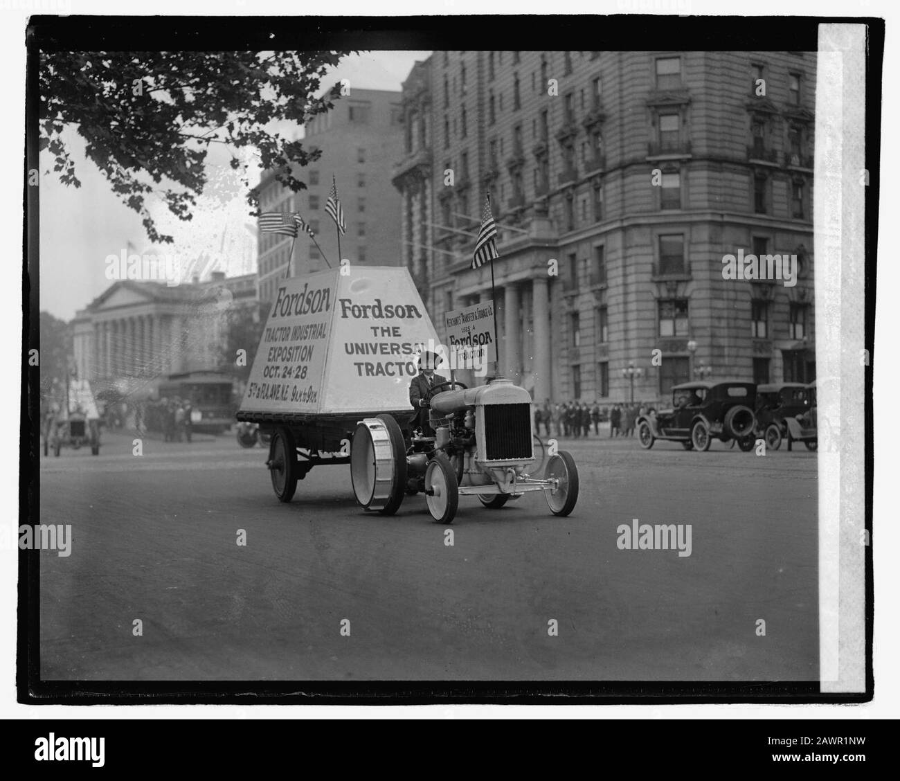 Fordson tractor (in parade Stock Photo - Alamy