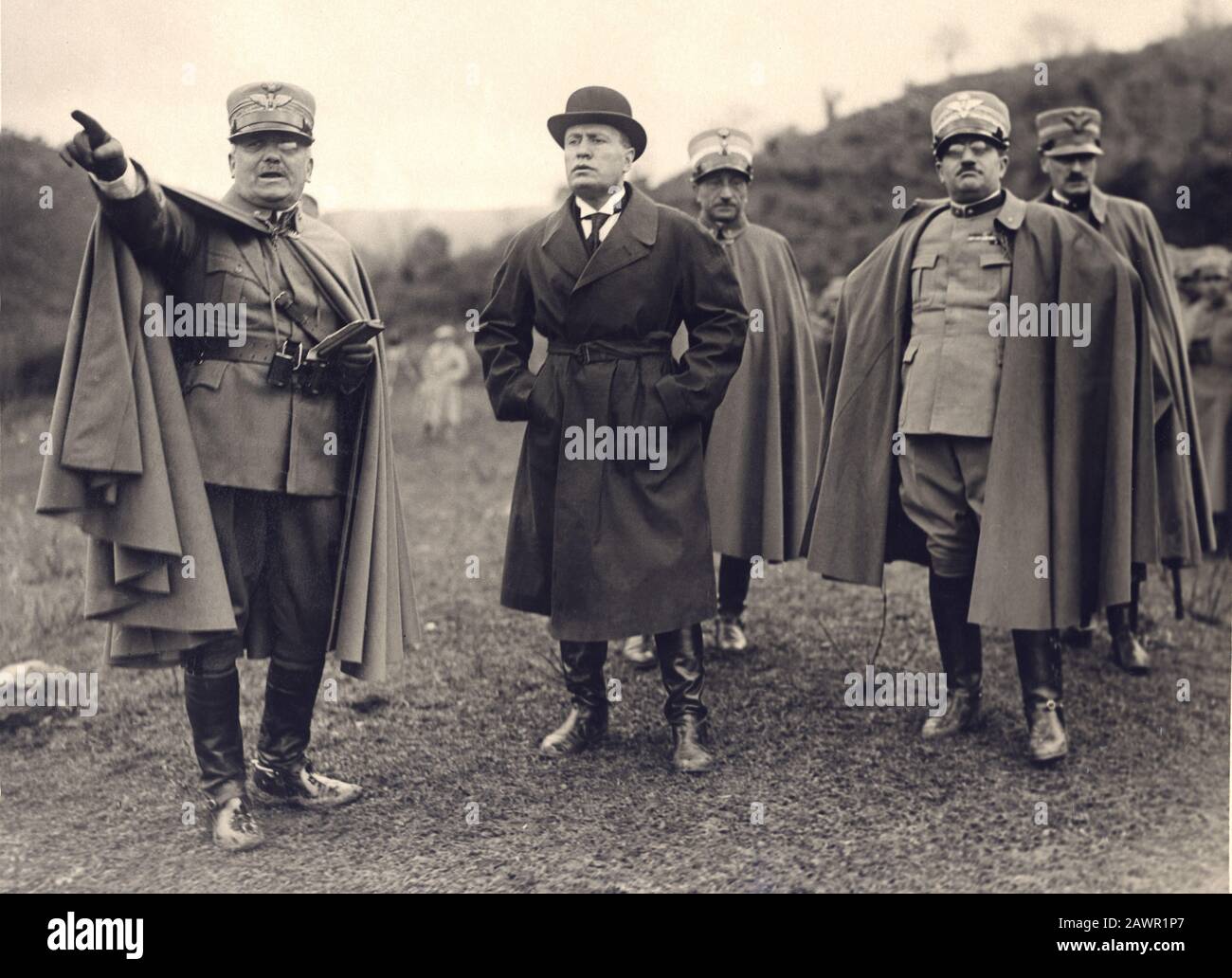 Roma mussolini hi-res stock photography and images - Alamy