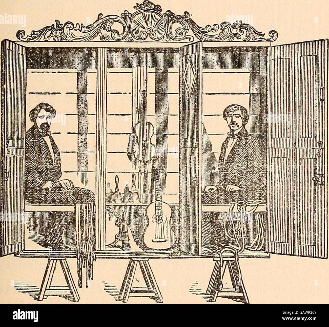 Hours with the ghosts, or, Nineteenth century witchcraft : illustrated investigations into the ...