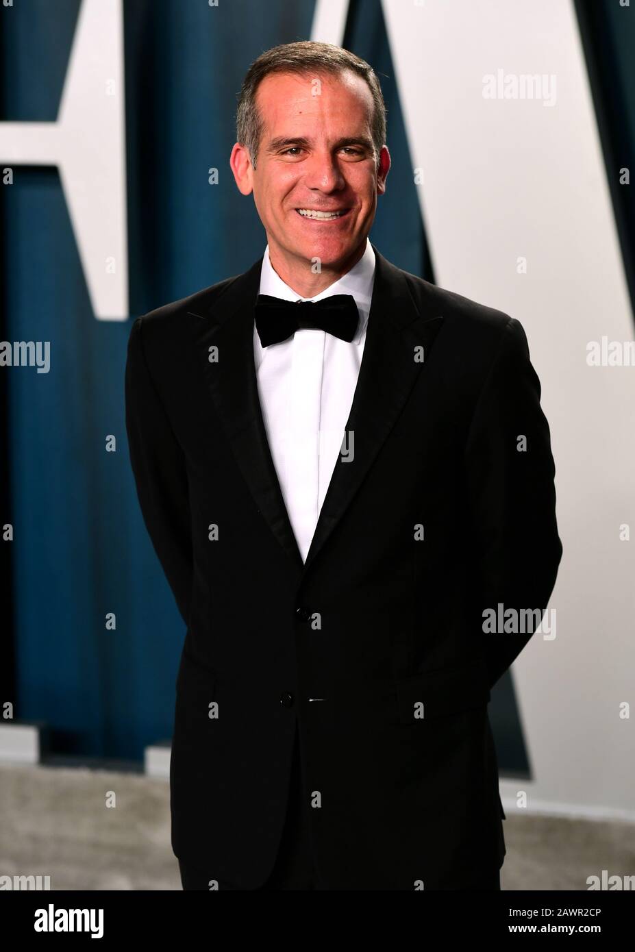 Eric Garcetti attending the Vanity Fair Oscar Party held at the Wallis ...