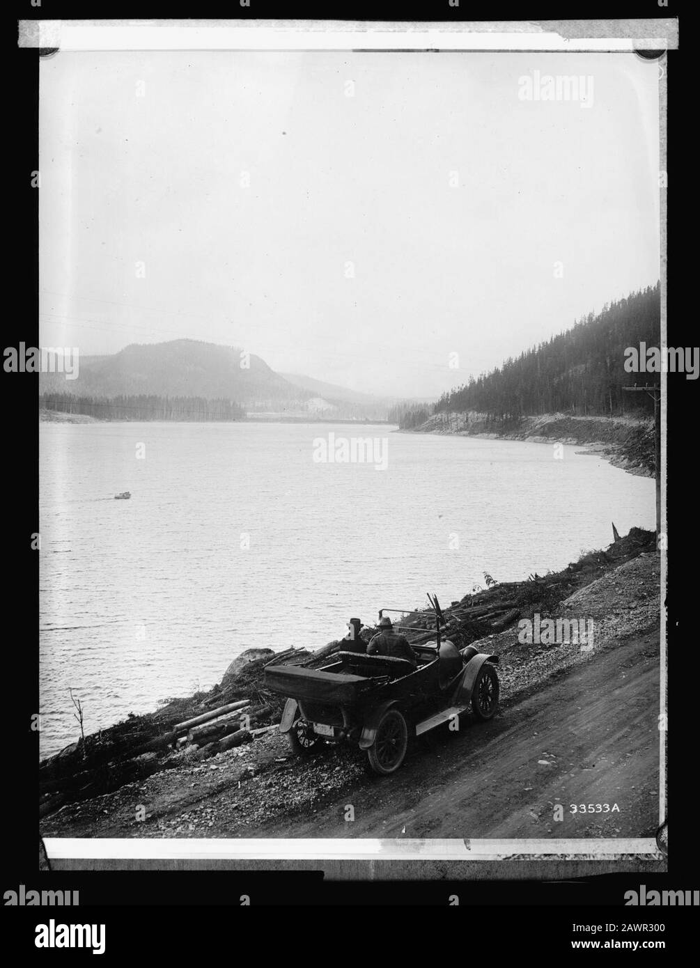 Forest Service- roadbuilding Stock Photo - Alamy