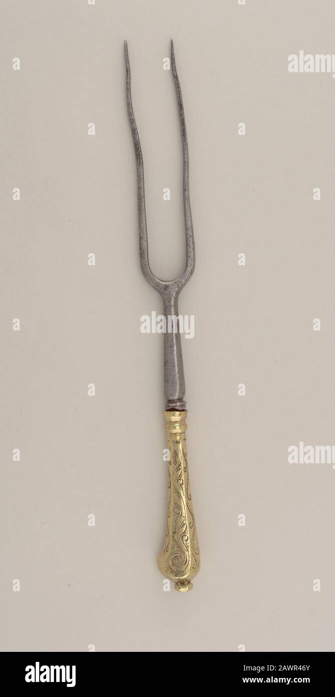 Fork (probably Northern Germany), late 17th century Stock Photo - Alamy