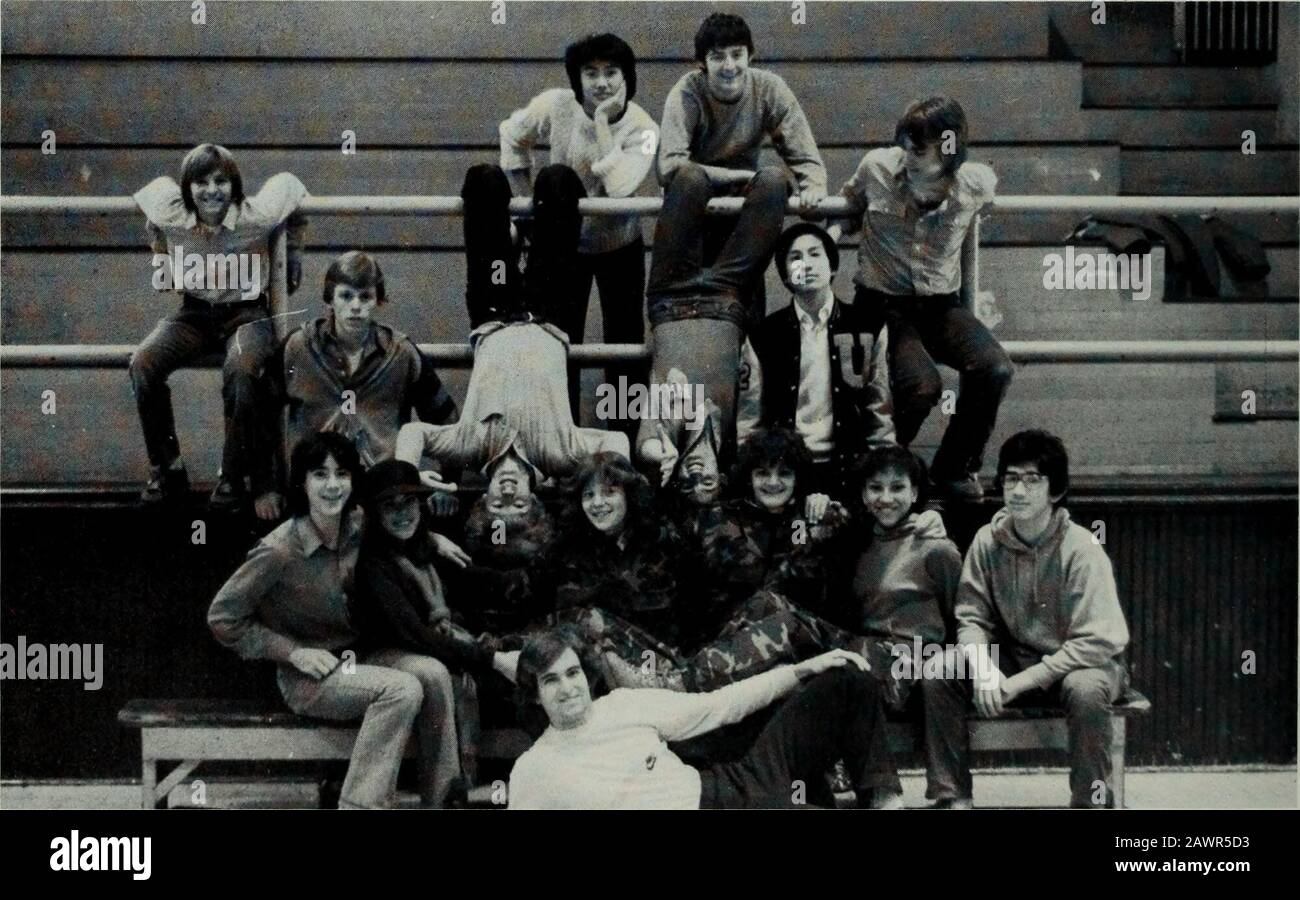 U and I . 52 Lying Down: Mike McCollom, Coach. Seated: David Brown ...