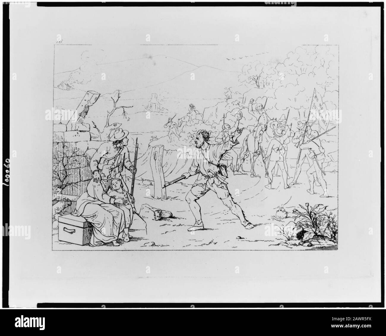 Formation of guerilla bands Stock Photo - Alamy