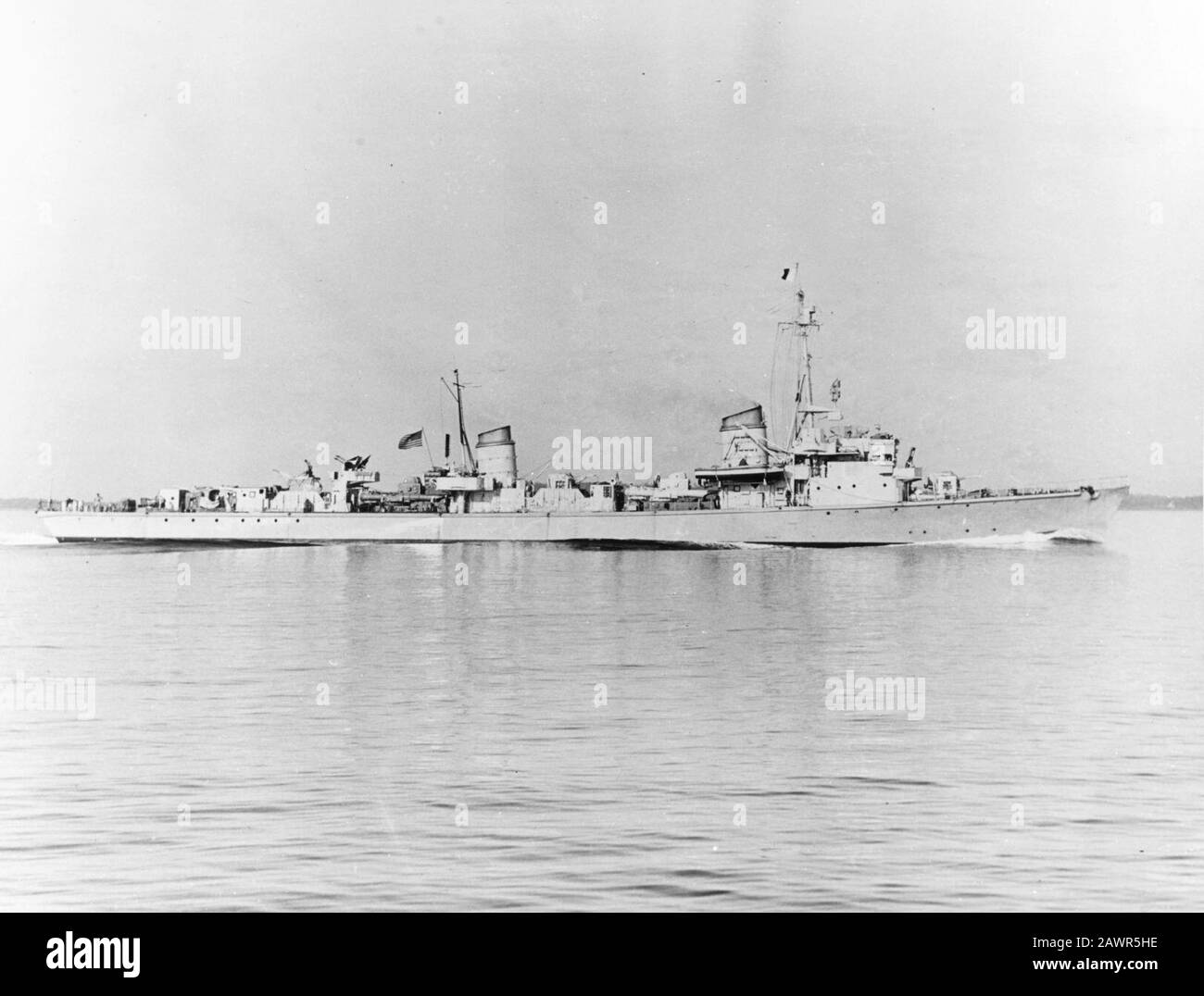 Former German torpedo boat T35 running trials off Boston in September ...